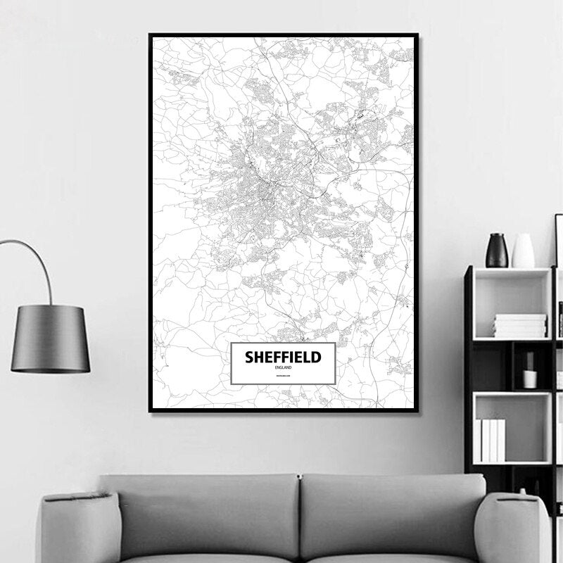 Sheffield England – Map City